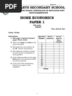 Home Economics Coursework Journal 2025 | PDF | Fat | Human Nutrition