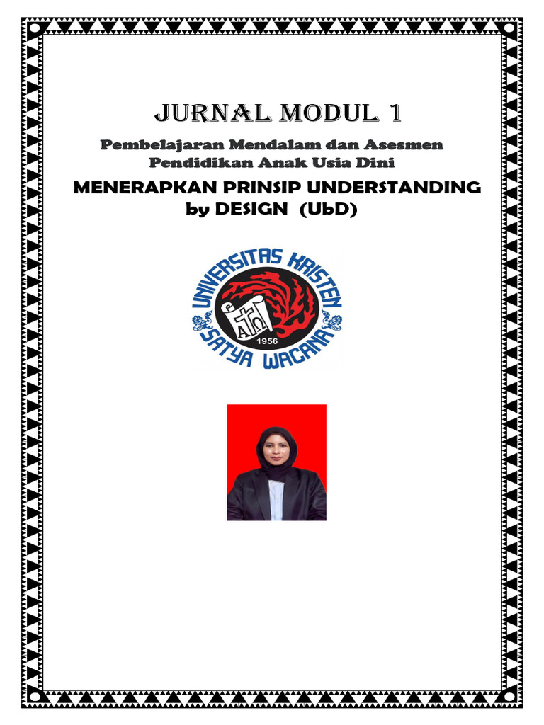 Nurazizah - 952025m96 - Jurnal Modul 1 Menerapkan Prinsip Understanding by Design (Ubd) | PDF