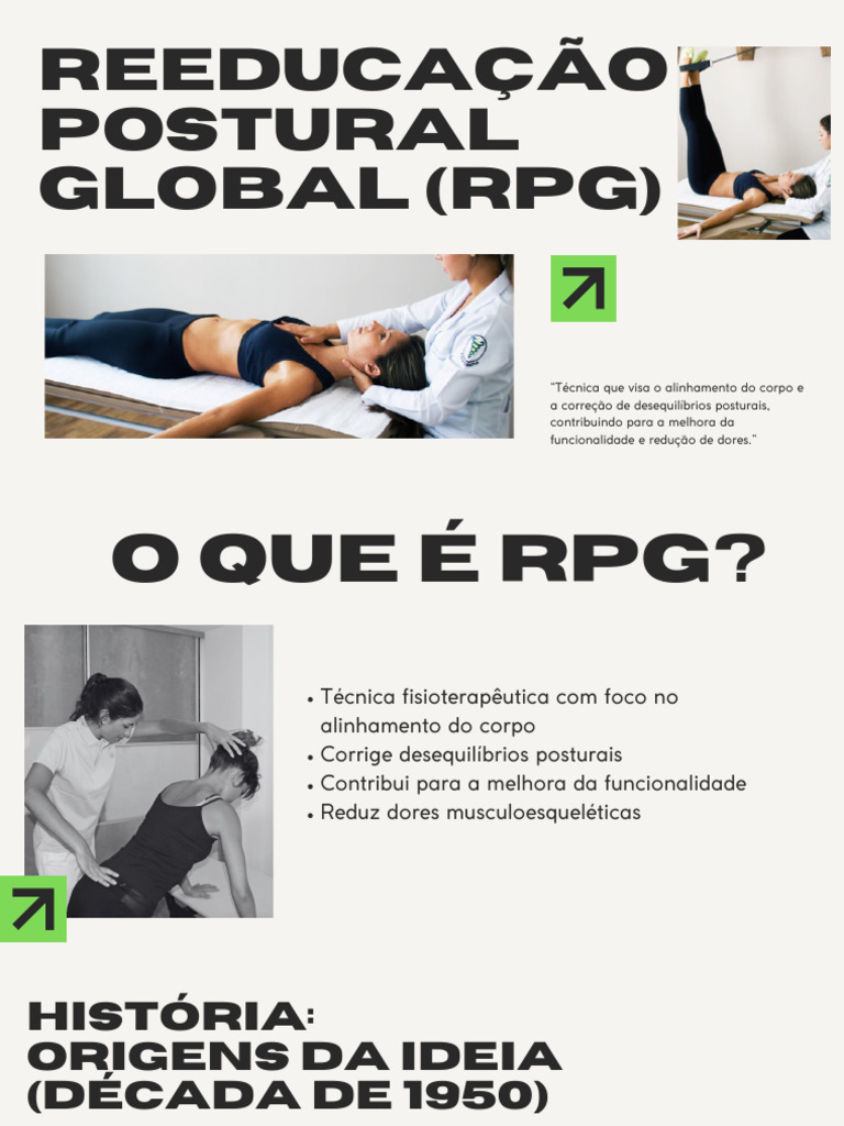 Reeducação Postural Global (RPG) | PDF | Músculo | Escoliose