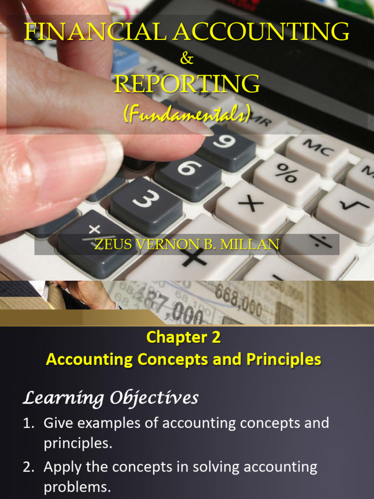 Chapter 2 - Acctg Concepts - Principles | PDF | Cost–Benefit Analysis | Information