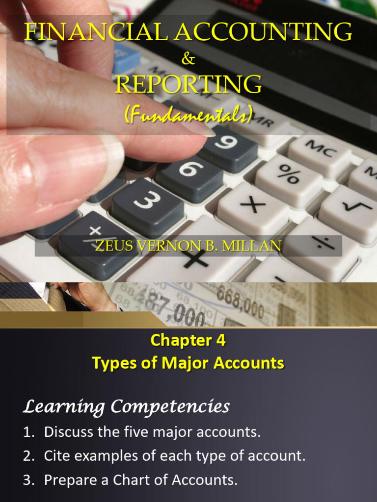 Major Accounting Account Types Explained | PDF | Expense | Revenue