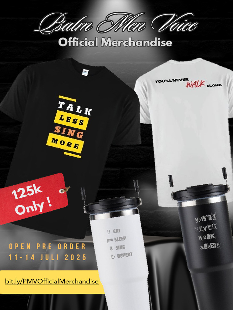 PO PMV Official Merchandise 2025 | PDF