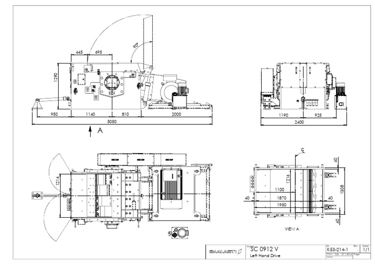 OF00214-01 Appendix 1-1 Main DImensional Drawing | PDF