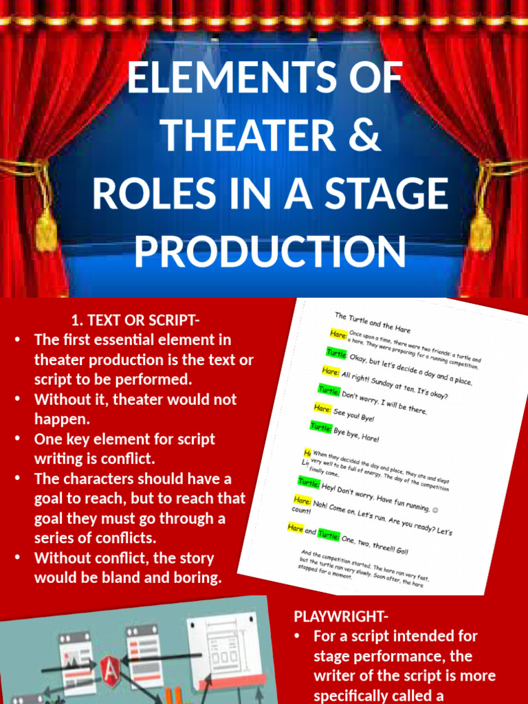 Q4 - Arts Elements of Theater | PDF | Actor | Theatre