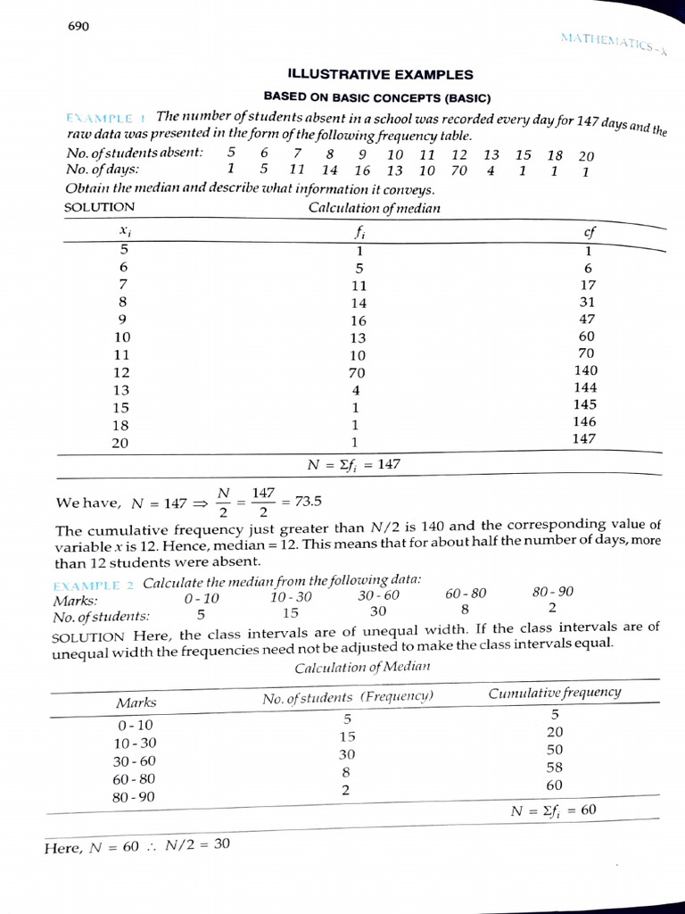 Median Example | PDF