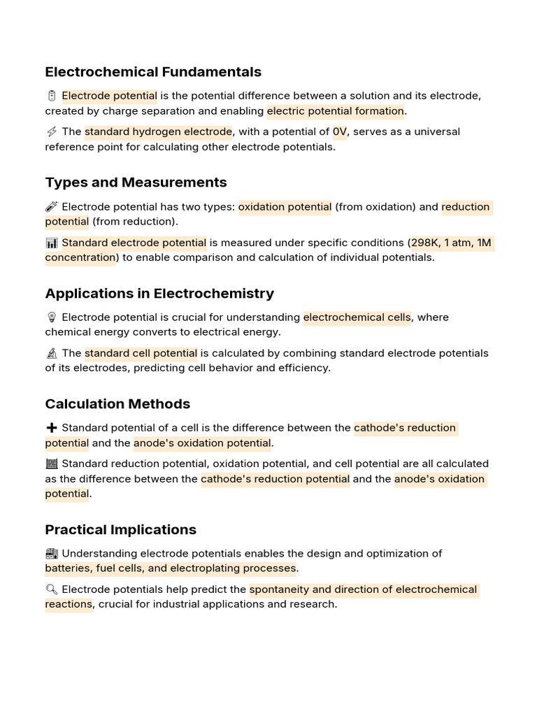 Class 12 Chemistry - Electrochemistry - NCERT Chapter 3 - Standard Cell ...