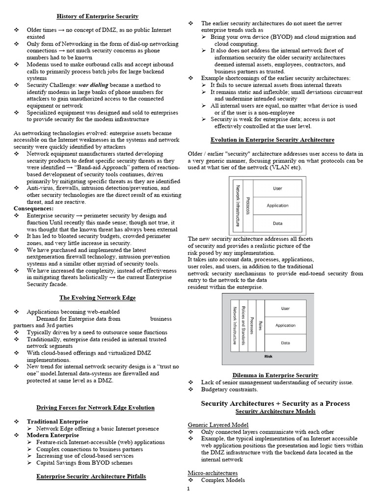 Enterprise, Io T&Cloud Security Fundamentals | PDF | Security | Computer Security