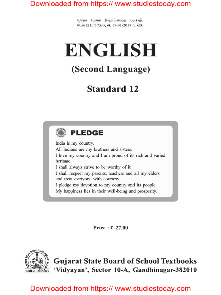 English Book for 12th Grade | PDF