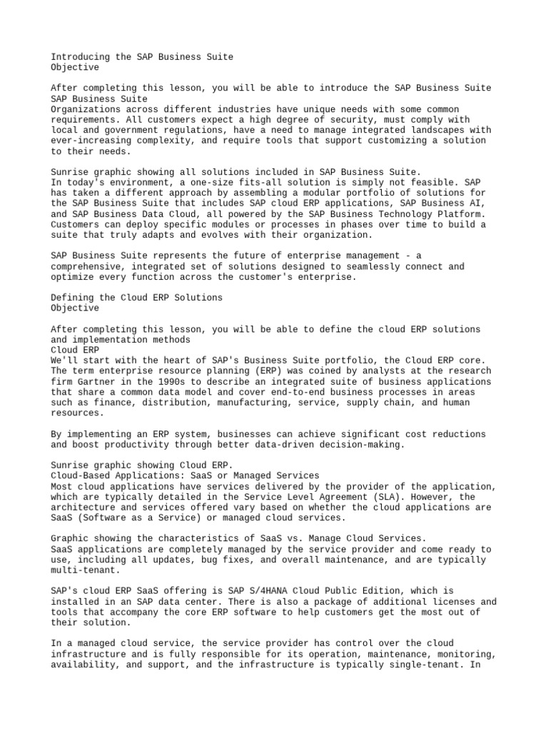 Defining The Cloud ERP Solutions | PDF | Enterprise Resource Planning | Cloud Computing