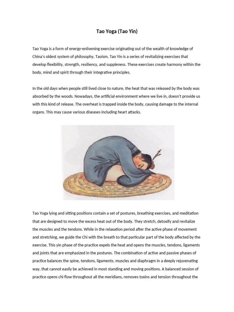 Tao Yoga | PDF | Yin And Yang | Flexibility (Anatomy)