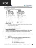 Chemistry Chapter 7 Redox Reaction Class 11 Notes PDF Download | PDF ...