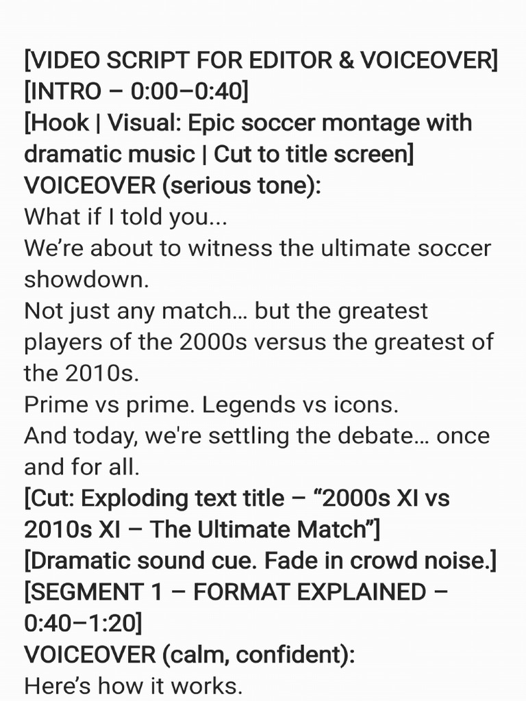 Video Script 2 | PDF