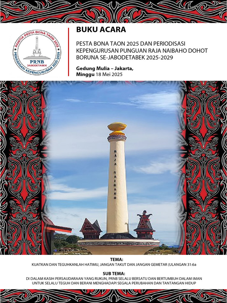 Pesta Bona Taon PRNB 2025-2029 | PDF