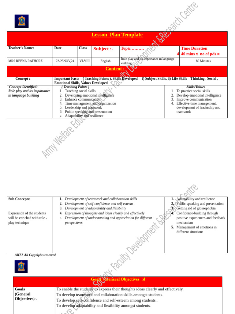 Communication Skills ROLE-PLAY | PDF | Skill | Leadership