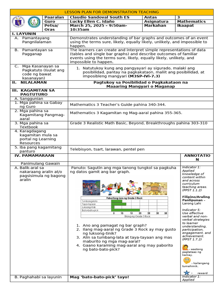 Math 3 Q4 Probability v2 | PDF