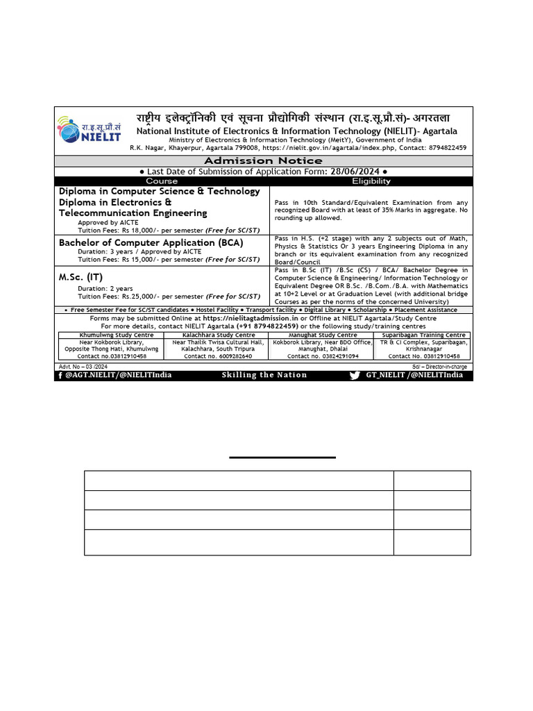 AdmissionNotice - FormalCourses2024 SOP | PDF | Master Of Science ...