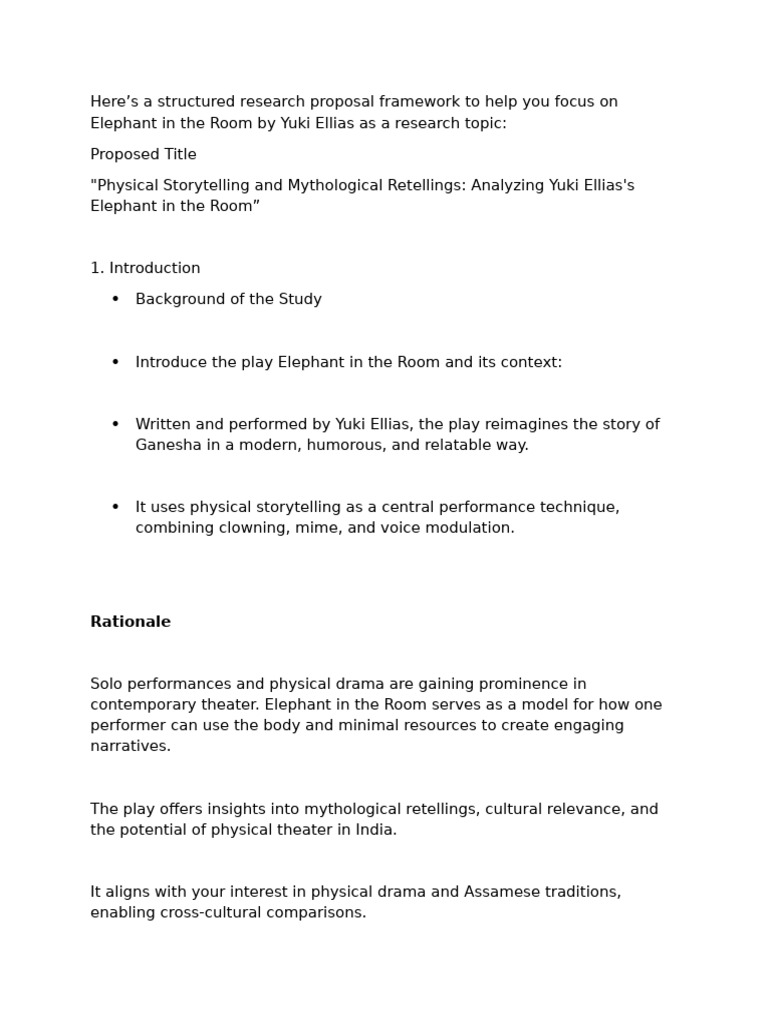 Structure of Research Proposal | PDF | Narrative | Storytelling