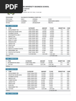 UM Tuition Fees for 2025/2026 | PDF | Science