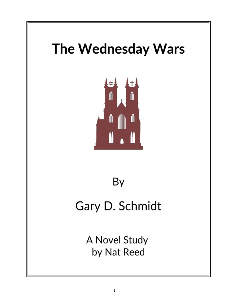The Wednesday Wars Novel Study Preview | PDF | Robert Louis Stevenson ...