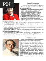 MGA PATAKARAN AT PROGRAMA NI FERDINAND MARCOS | PDF