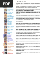 Blood On The Clocktower - Character Reference Sheet | PDF