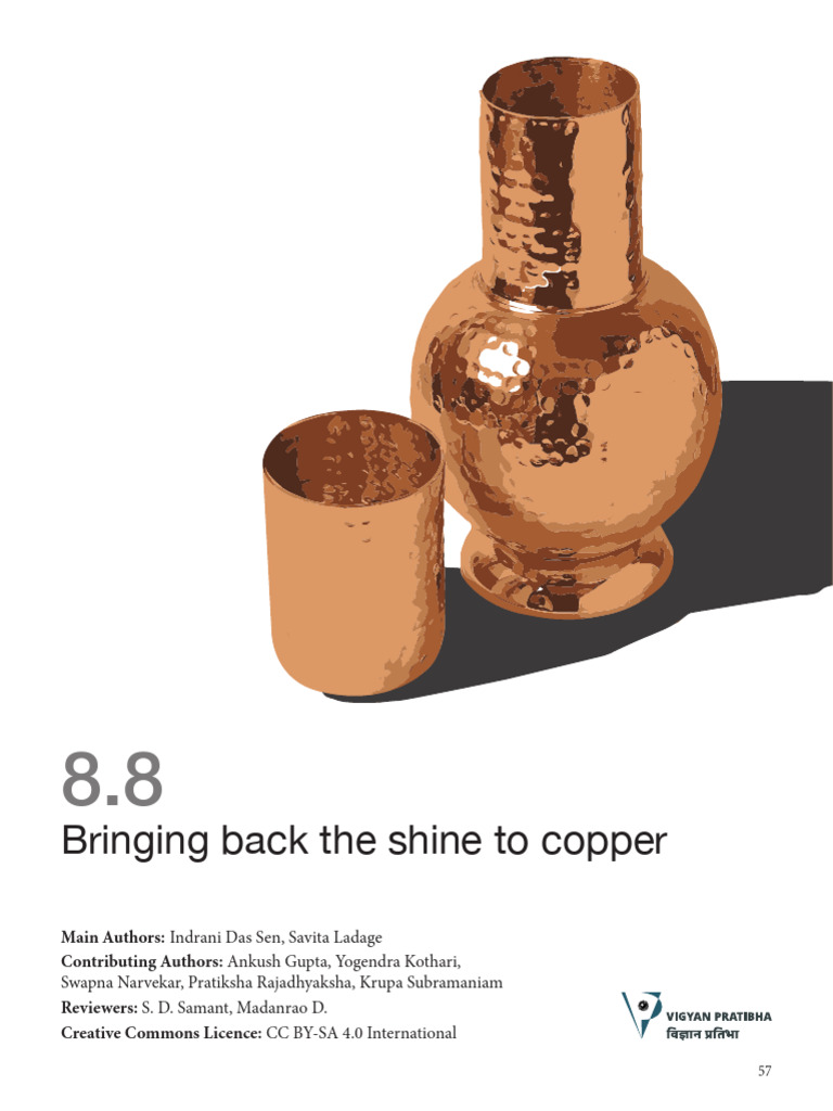 Restore Copper Shine with Household Items | PDF | Copper | Water