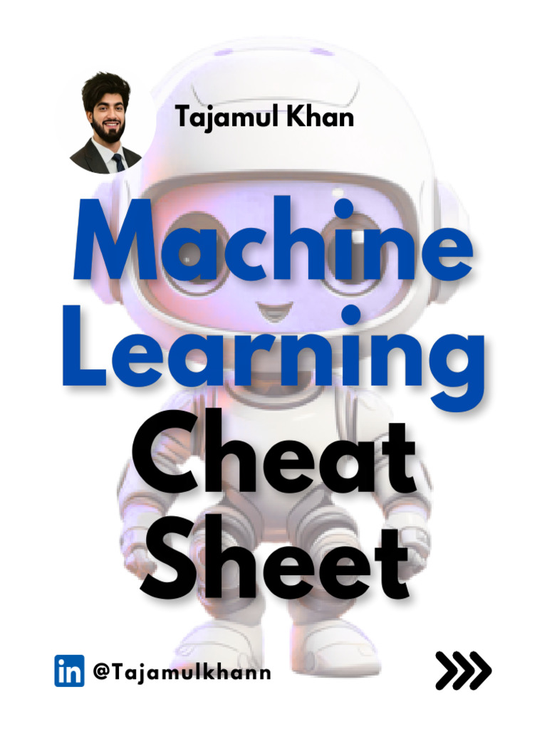 Machine Learning Cheat Sheet | PDF