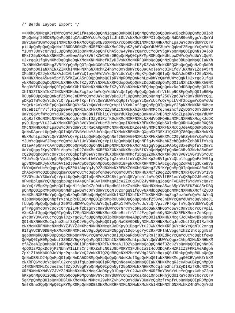 Template Web Berdu | PDF