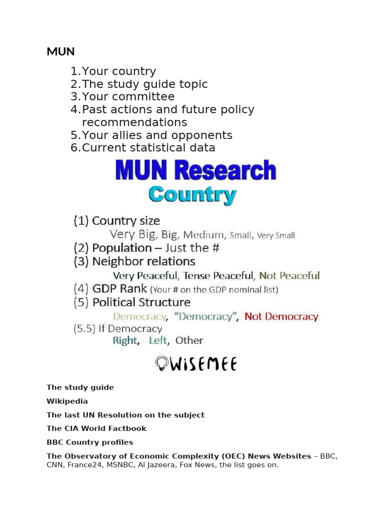 Mun | PDF