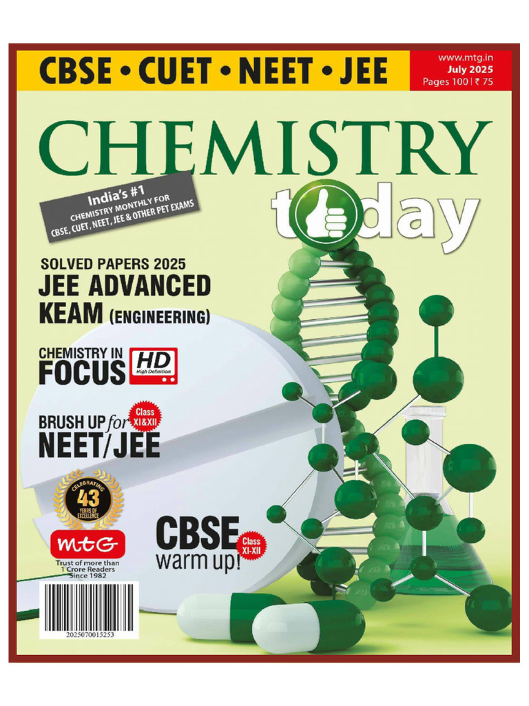 Chemistry Today July - 2025 | PDF