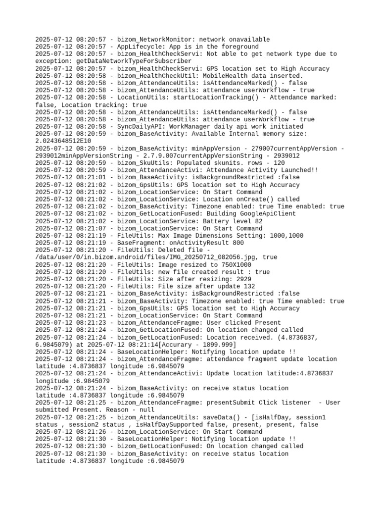 Logg 20250712 | PDF | Software | Computing