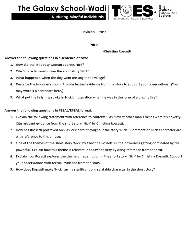 24-26 G9 10 Literature Revision Nick (Feb Mar 2025) | PDF