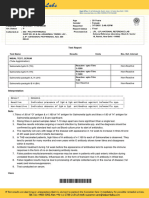 Typhoid Positive Report Format | PDF