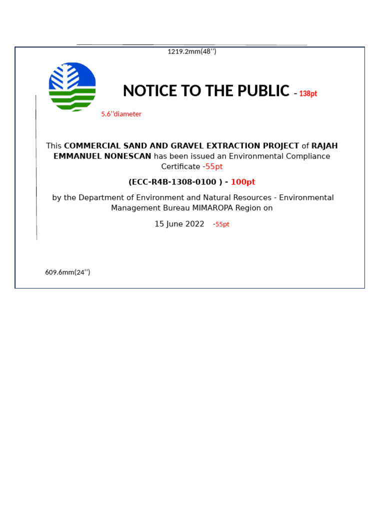 Notice To Public | PDF