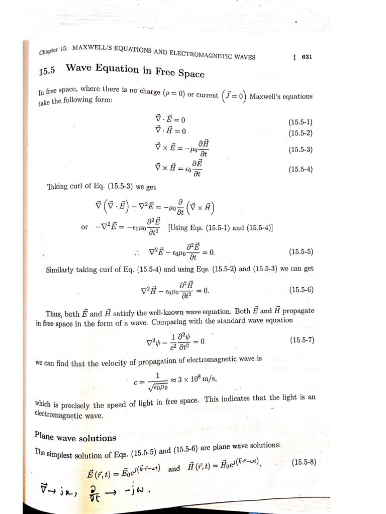 EM Theory and Maxwell's Equation | PDF