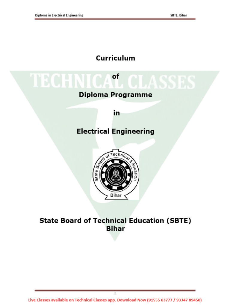 Electrical Engineering (20) 3rd Sem. New Syllabus | PDF | Electrical Impedance | Electrical Network