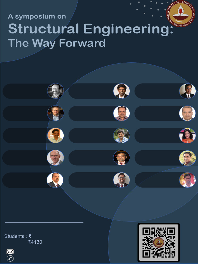 Structural Engineering Symposium - IIT Madras | PDF | Engineering