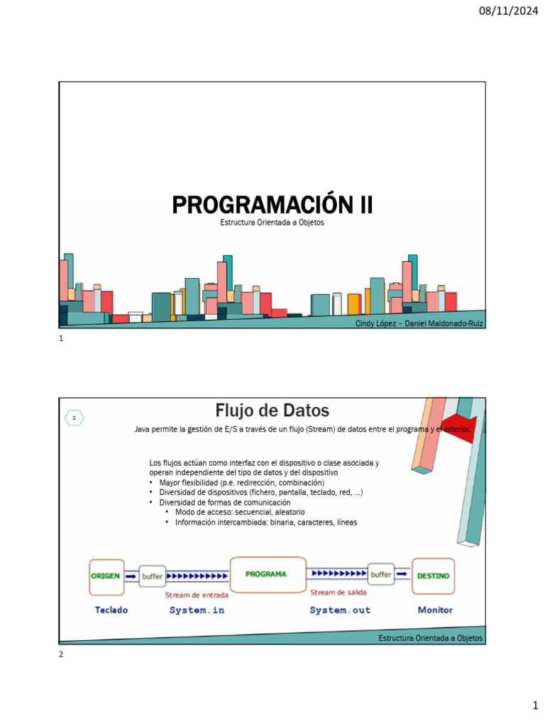 02 Flujos Control | PDF | Flujo de control | Archivo de computadora