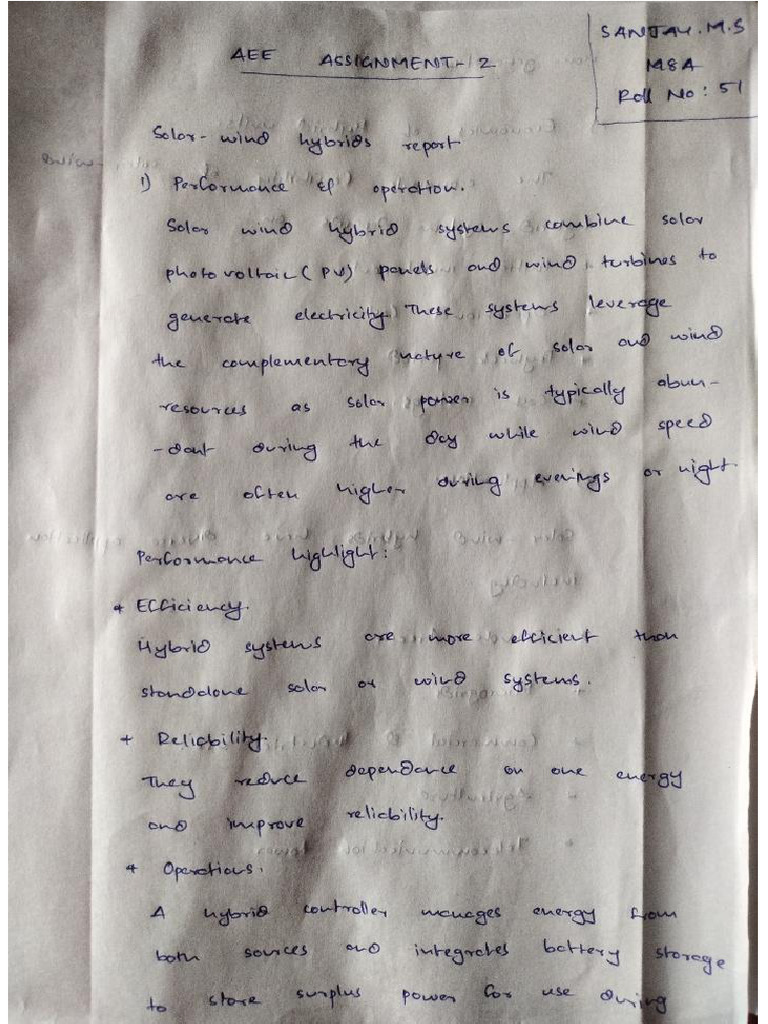 Aee Assignment 2 | PDF