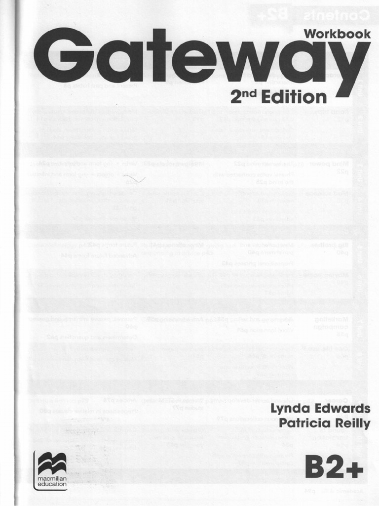 Gateway 2nd B2 Workbook | PDF