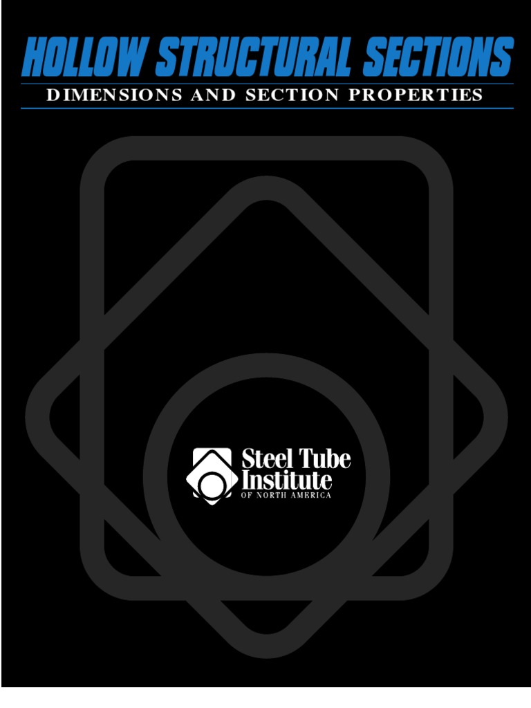 HSS Dimensions and Properties Guide | PDF