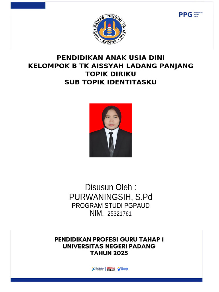 Modul Ajar PAUD: Tema Diriku | PDF