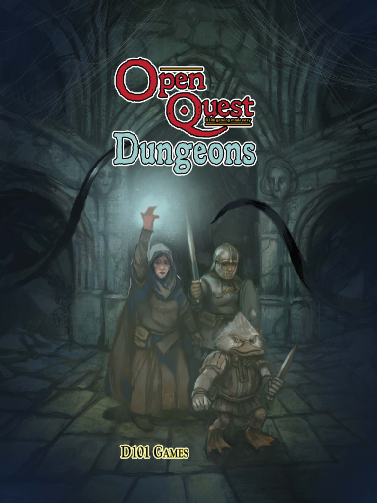 OpenQuest Dungeons | PDF | Elf (Dungeons & Dragons)
