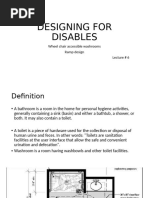BP 344 PWD Toilet Accessibility Standards | PDF | Door | Public Toilet