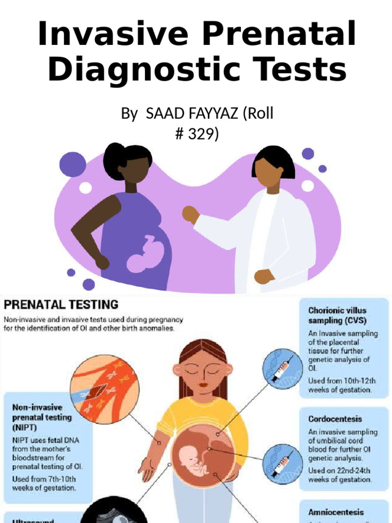 Invasive Prenatal Diagnostic Tests Explained | PDF