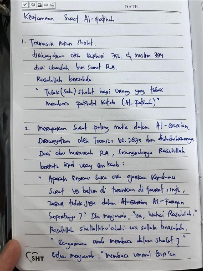 Keutamaan Al-Fatihah - Faramita Adjuna | PDF