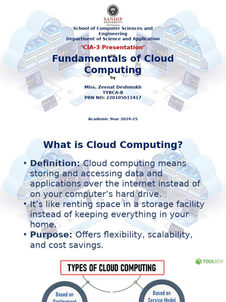 Fundamentals of Cloud Computing | PDF | Cloud Computing | Software As A ...