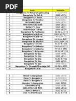 Driver Name List With Route Number | PDF