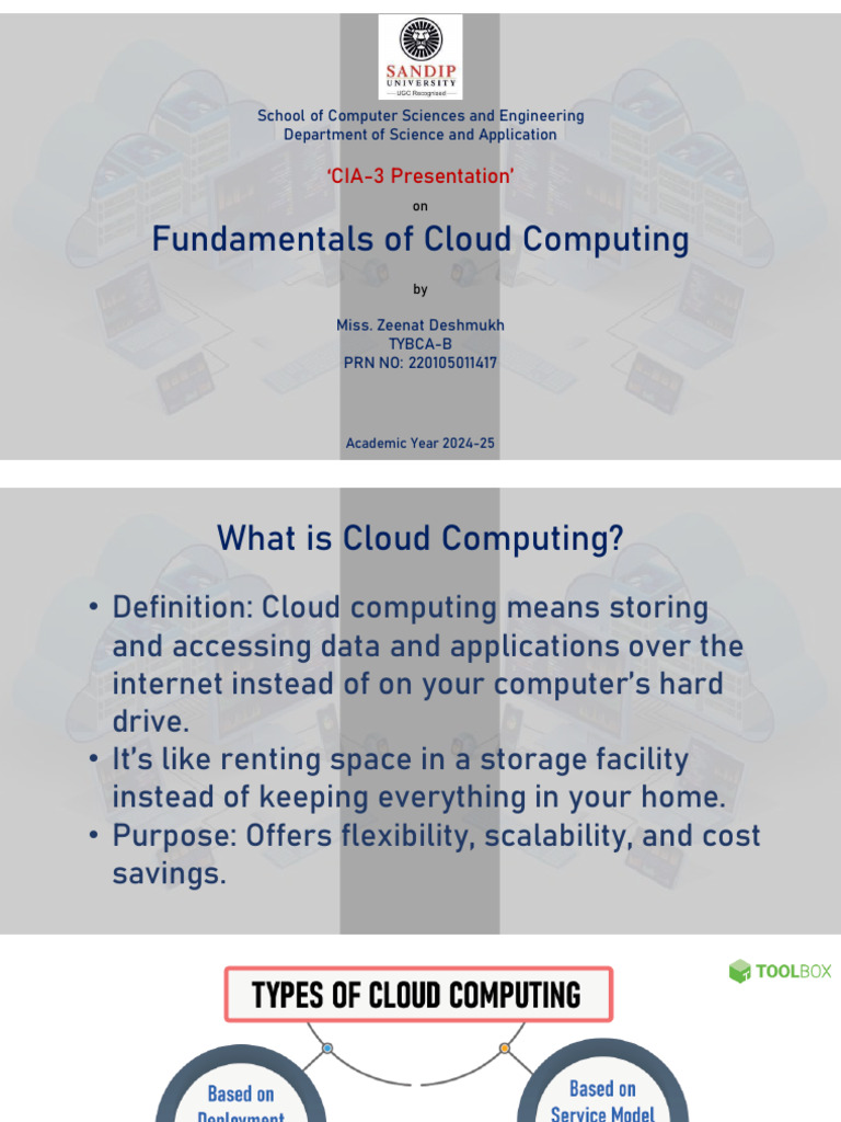 Fundamentals of Cloud Computing | PDF | Cloud Computing | Software As A Service