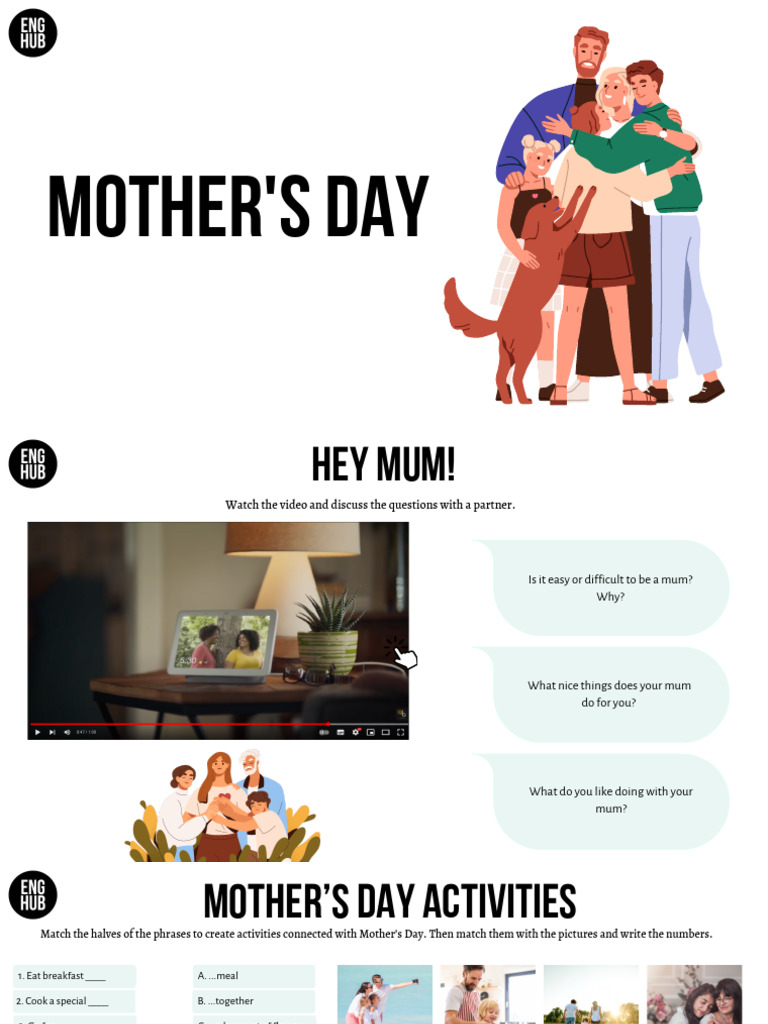 Celebrating Mother's Day Together | PDF | Meal | Foods
